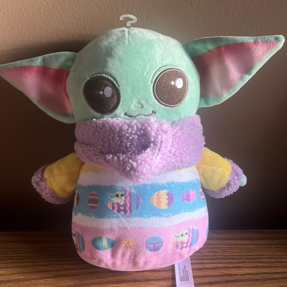 Mattel | Toys | Star Wars The Mandalorian Grogu Easter Plush | Poshmark